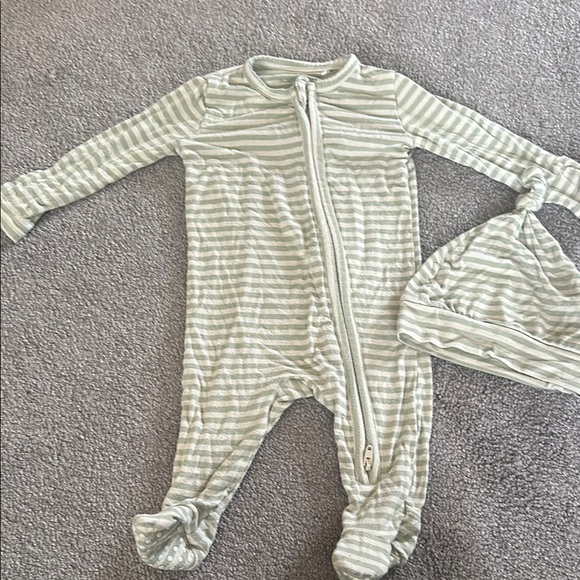 Angel Dear | One Pieces | Angel Dear Striped Green Kids One Piece ...